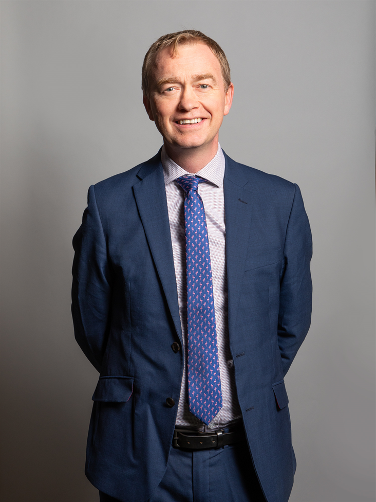 Official portrait for Tim Farron - MPs and Lords - UK Parliament
