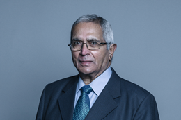 Official portrait for Lord Dholakia - MPs and Lords - UK Parliament