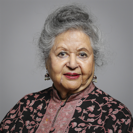 Official portrait for Baroness Flather - MPs and Lords - UK Parliament