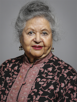 Official portrait for Baroness Flather - MPs and Lords - UK Parliament