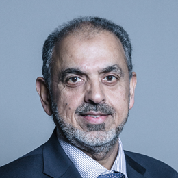 Official portrait for Lord Ahmed - MPs and Lords - UK Parliament