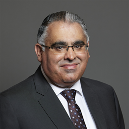 Official portrait for Tahir Ali - MPs and Lords - UK Parliament