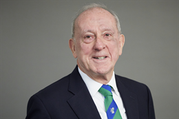 Official portrait for Lord Hayward - MPs and Lords - UK Parliament
